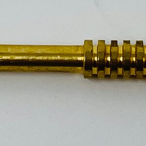 Three Inch Brass One Hitter Pipe With Ribbed End for Quick - Etsy