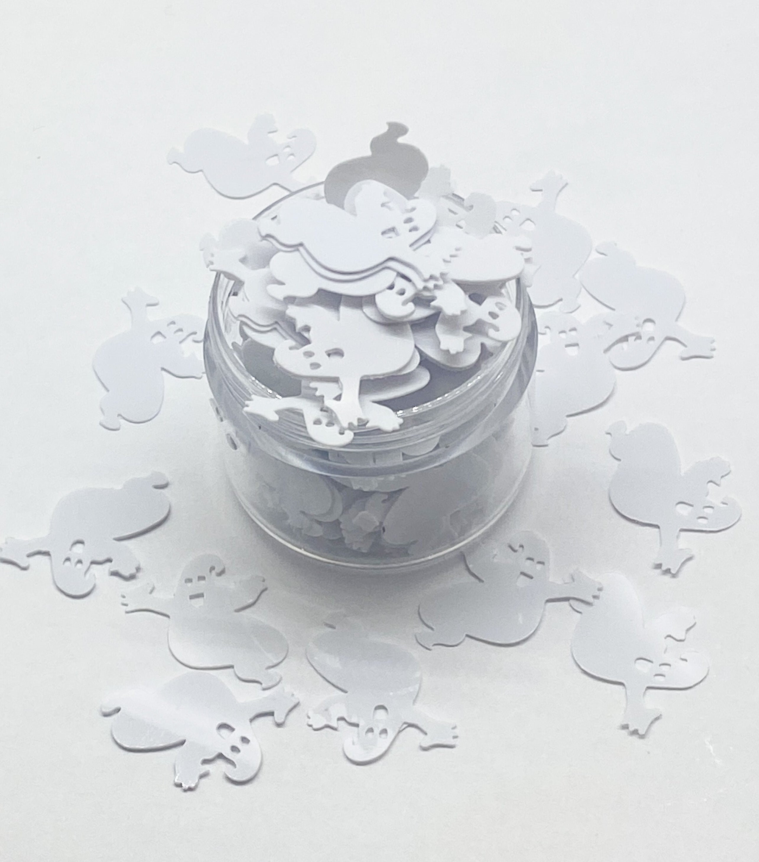 White Ghost Confetti - Etsy