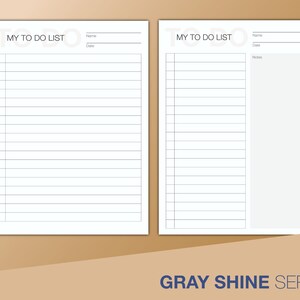 4 Printable to Do List Designs - Etsy