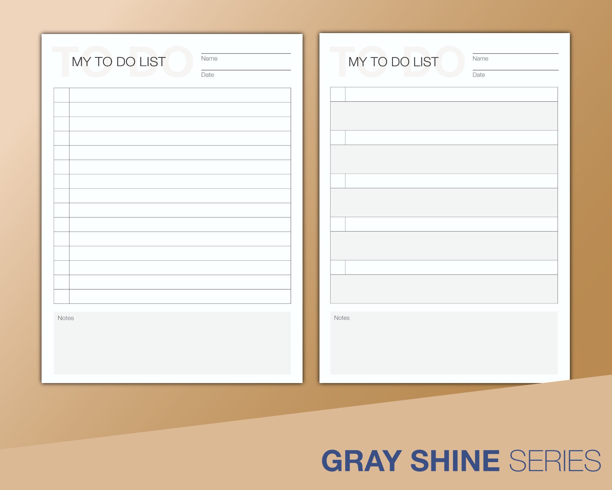 4 Printable to Do List Designs - Etsy