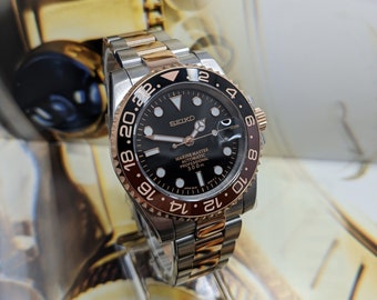 Seiko Mod Watch Rootbeer - Etsy