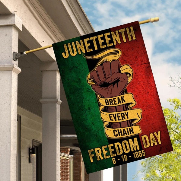 Juneteenth Outdoor Flag - Etsy