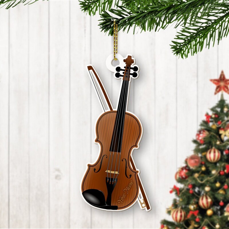 Violin Ornament - Etsy