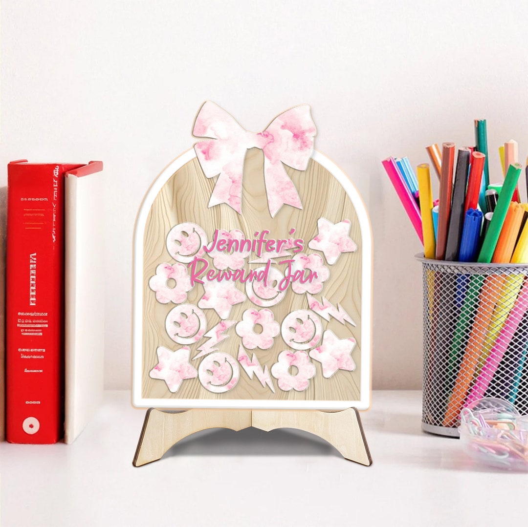 Personalized Classroom Reward Jar, Back to School Gift, Magnetic Reward ...