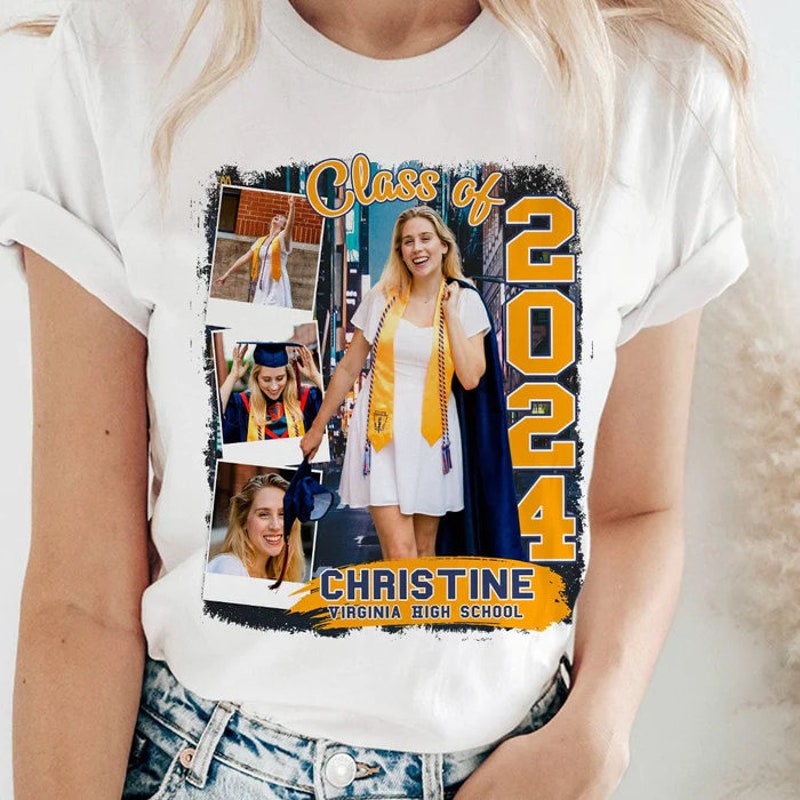 Personalized Custom Graduation Shirts - Etsy