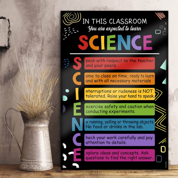 Science Lab Decor - Etsy