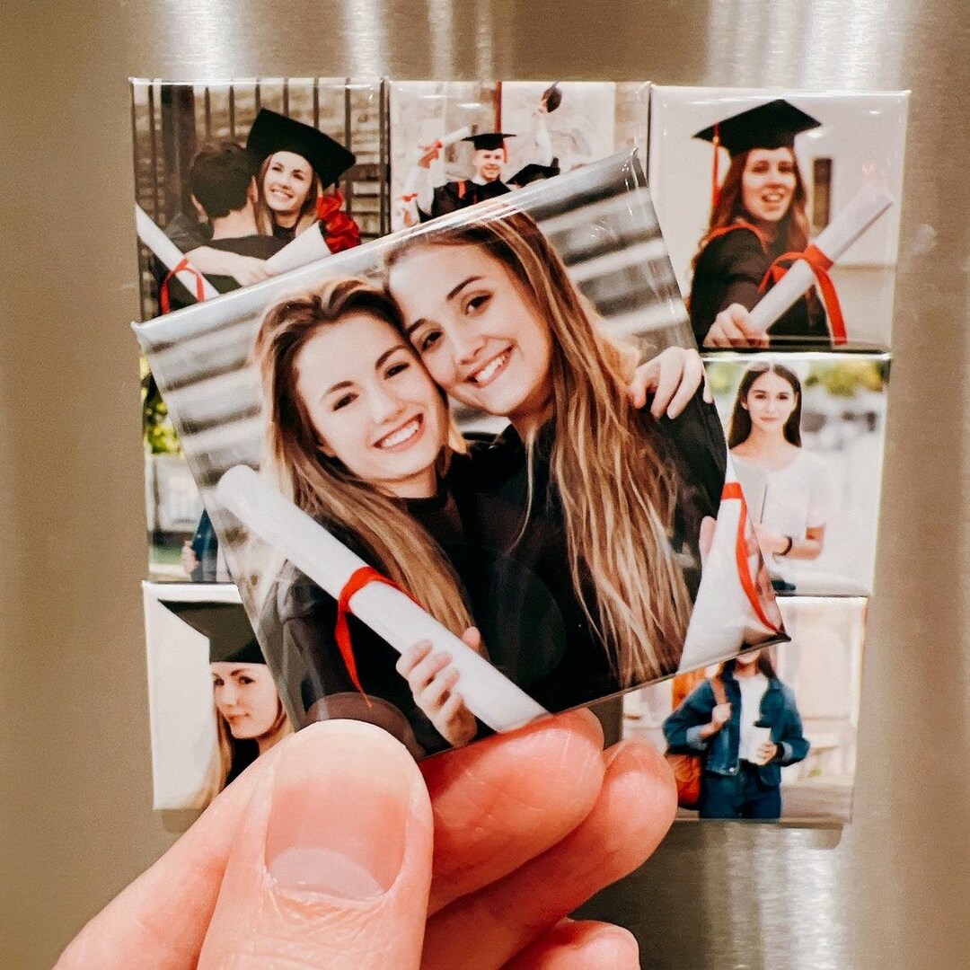 Personalized Graduation Photo Fridge Magnets, Graduation Photo Fridge ...