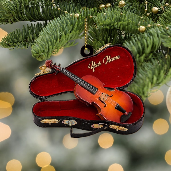 Violin Ornament - Etsy