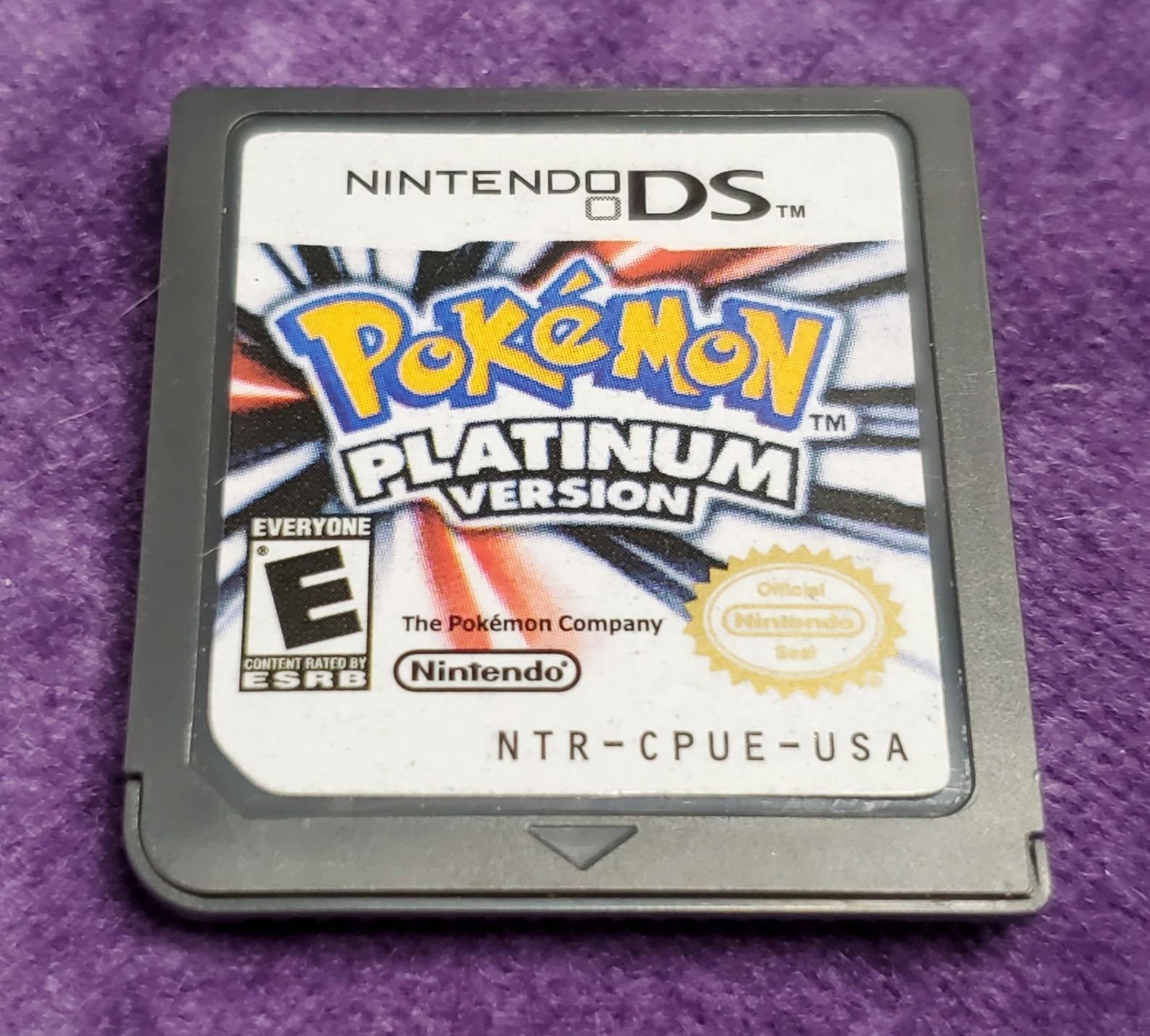 Pokemon Platinum Cartridge