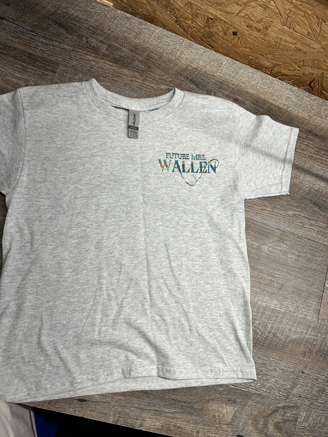 Morgan Wallen Sublimation T-shirts, Wallen Girl Tee, Future Mrs. Wallen ...