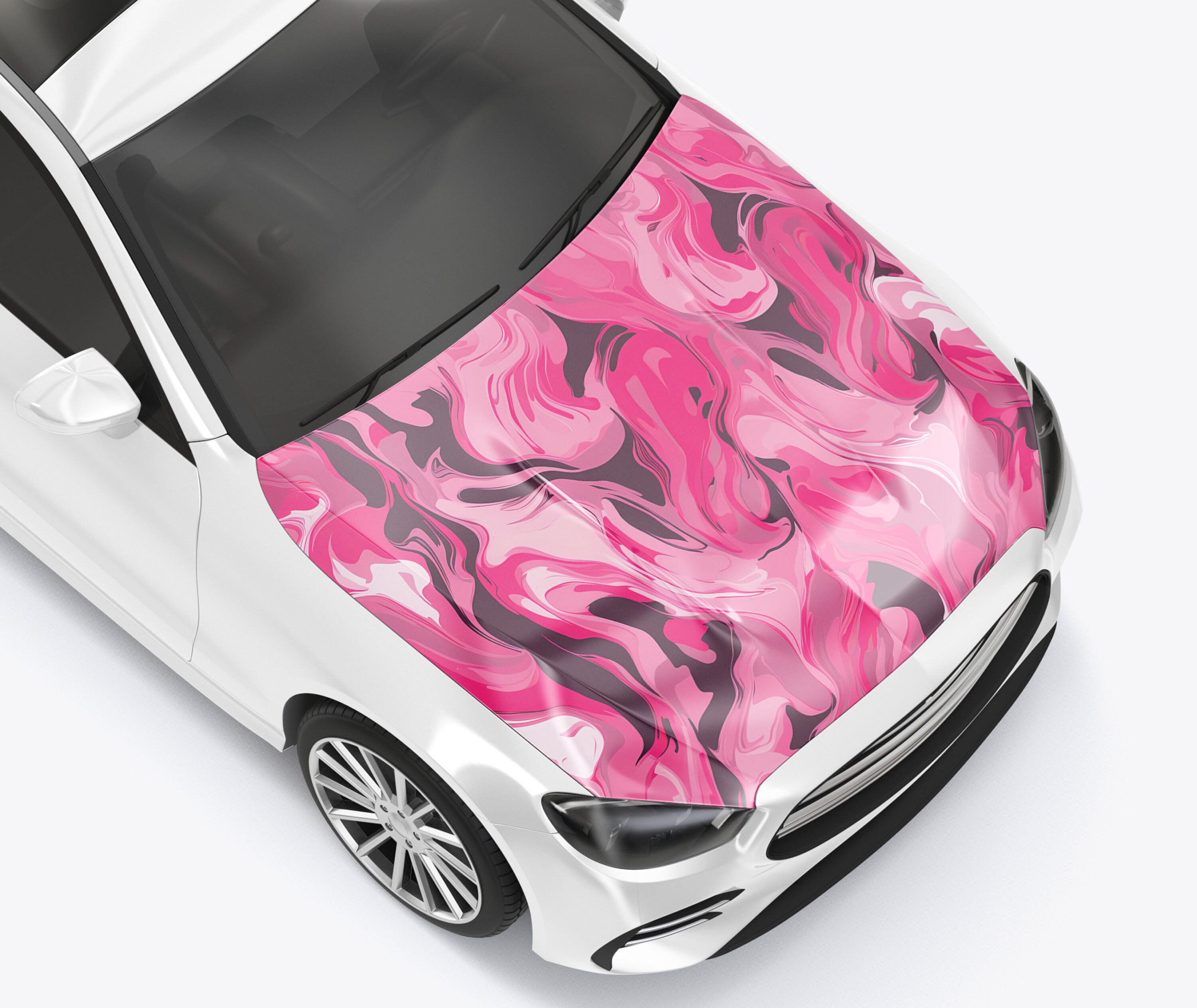 Barbie Pink Camouflage Car Wrap Cast Vinyl Bubble Free Air Release ...