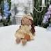 BEST PRICE Handmade Rag Doll With Yellow Calico Check Dress/ - Etsy