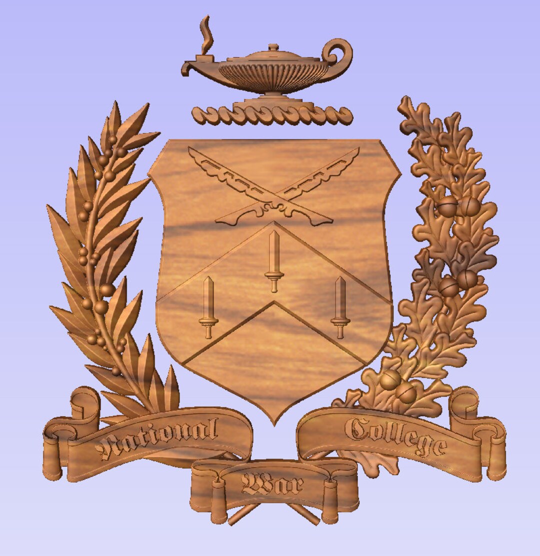 National War College Crest - Etsy