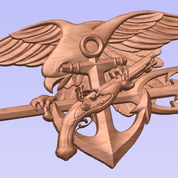 Navy Seal Stl File - Etsy Ireland