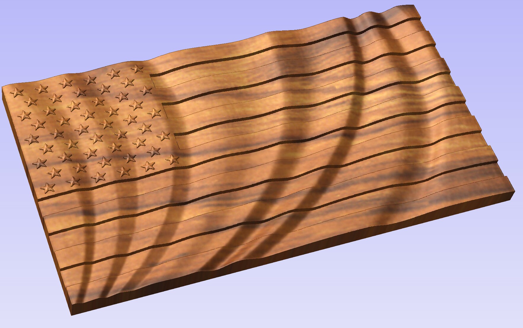 US Wavy Flag Set 5 High Quality Designs With Different Wave Patterns - Etsy