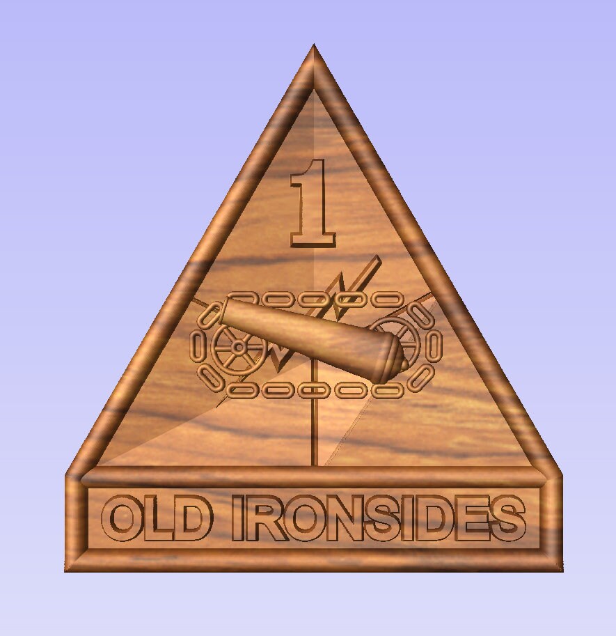 1st Armored Division - US Army - Etsy