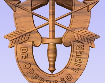 3d GROUP SPECIAL FORCES Crest - Etsy