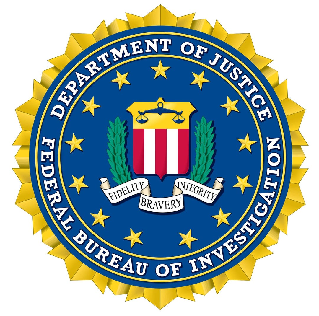 FBI Seal (depth Map for Laser Engraving) - Etsy