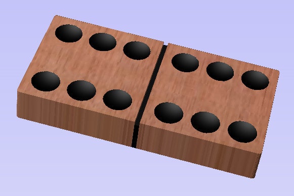 Complete Domino Set for CNC, 3D Printers and Laser Engravers - Etsy