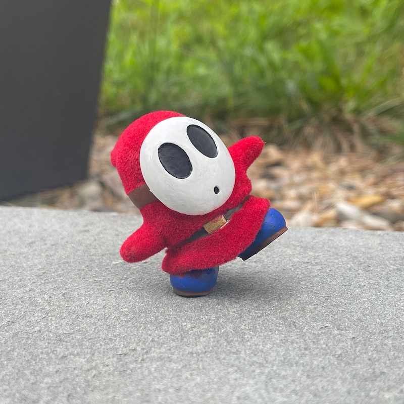 Shy Guy Mask - Etsy