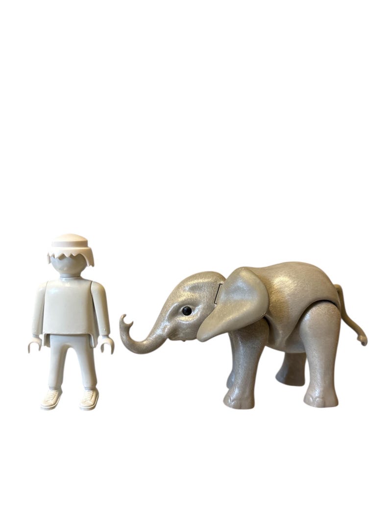 Playmobil Animal Elephant (white Figure Not Included) - Etsy