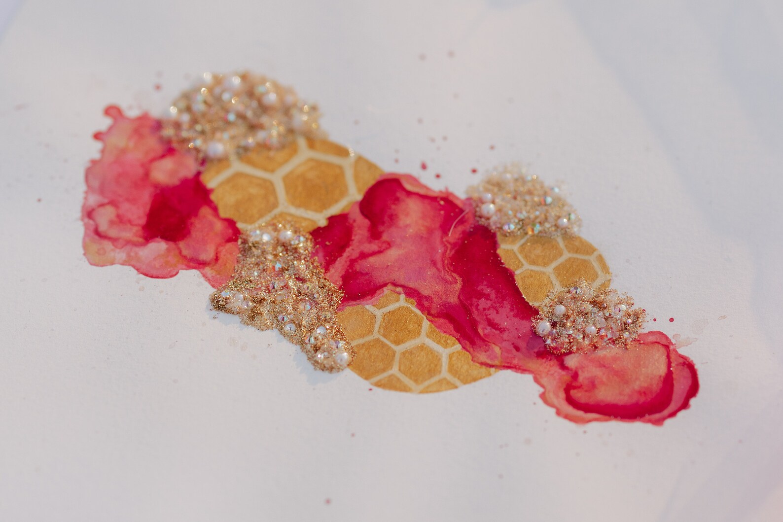 Honeycomb Drip (frame Not Included) - Etsy