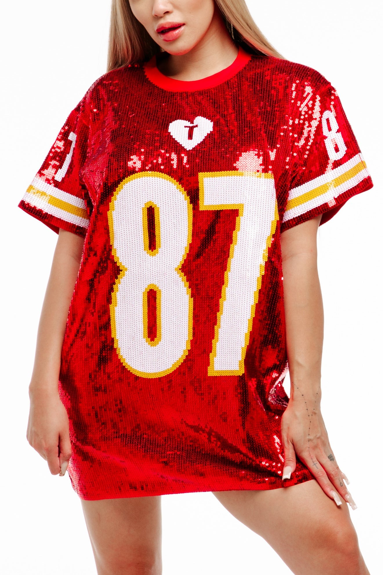 Swelce Football Sequin Jersey Dress - Etsy