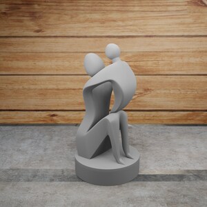 Abstract Figurine "mother and Child". - Etsy
