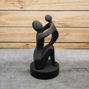 Abstract Figurine "mother and Child". - Etsy