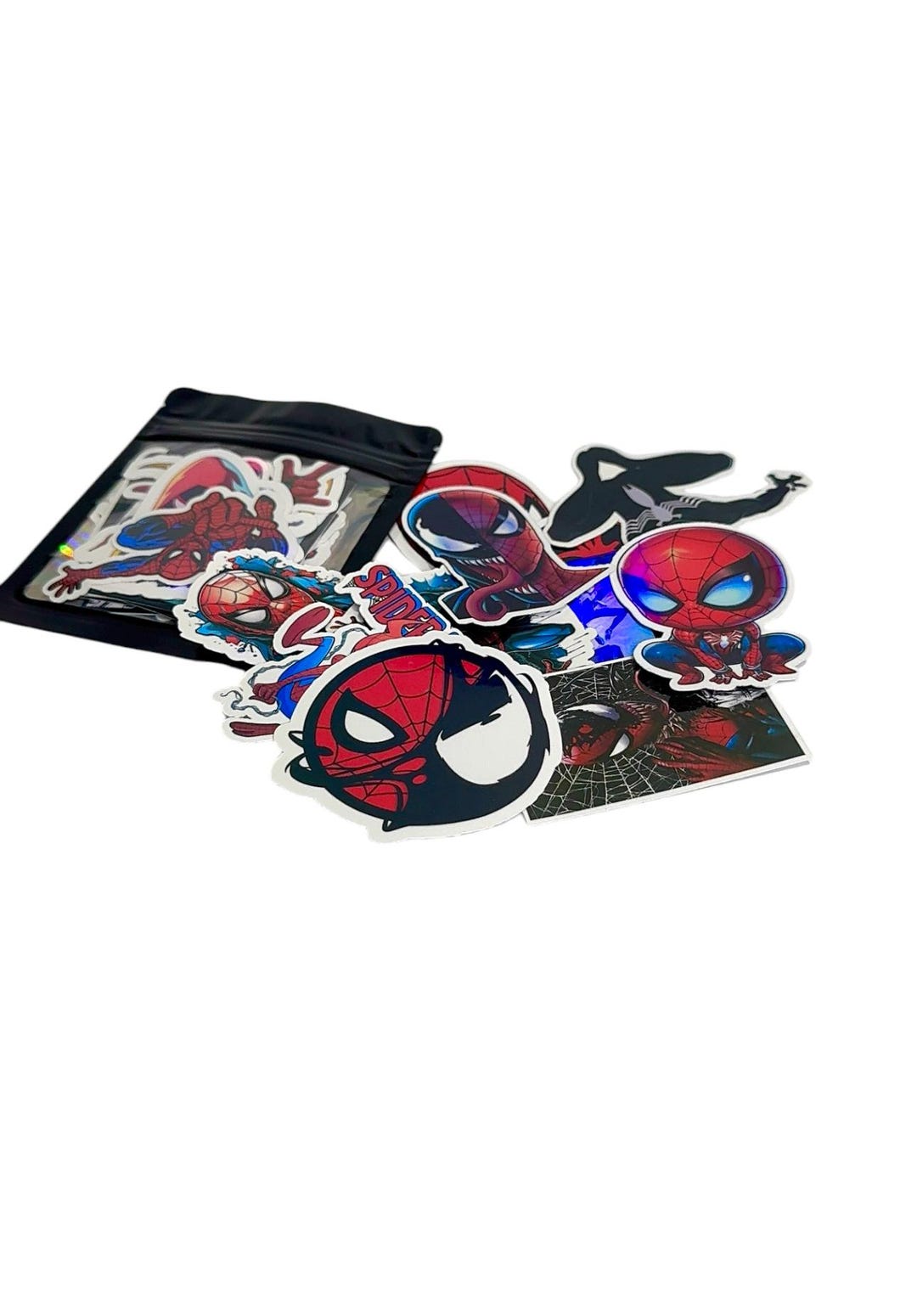 Spiderverse Holographic Sticker Pack of 30 - Etsy