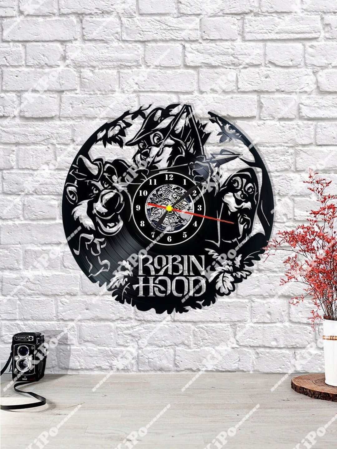 Robin Hood-robin Hood Clockrobin Hood Vinyl Clockrobin Hood - Etsy