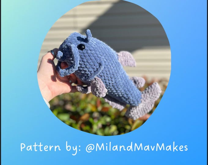 Catfish Crochet Pattern PDF - Etsy Canada