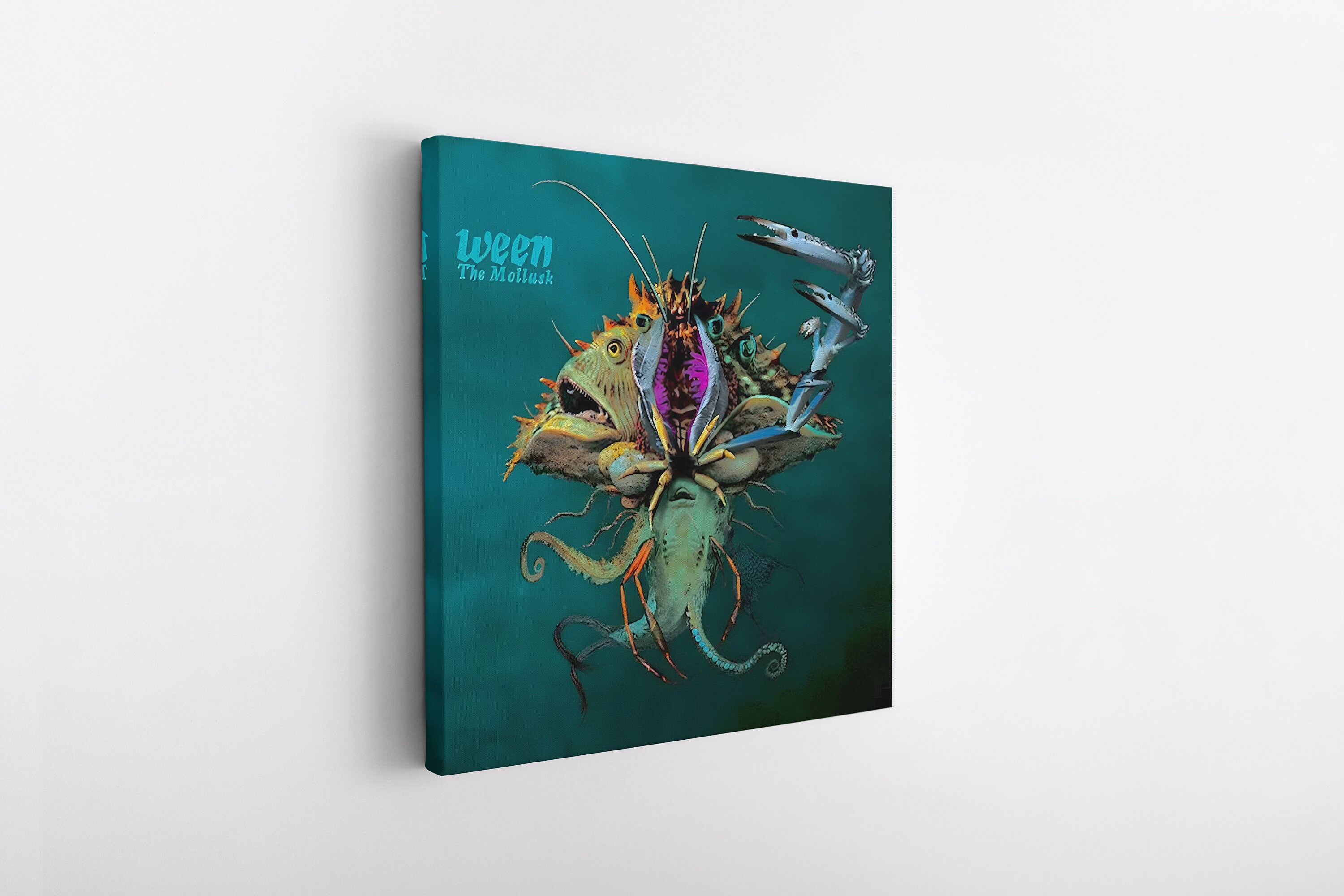 Ween the Mollusk Album Cover Art Print - Framed Canvas - Etsy