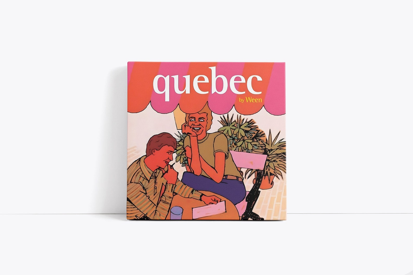 Ween Quebec Album Cover Wall Art Print on Framed Canvas | Ween Merch ...