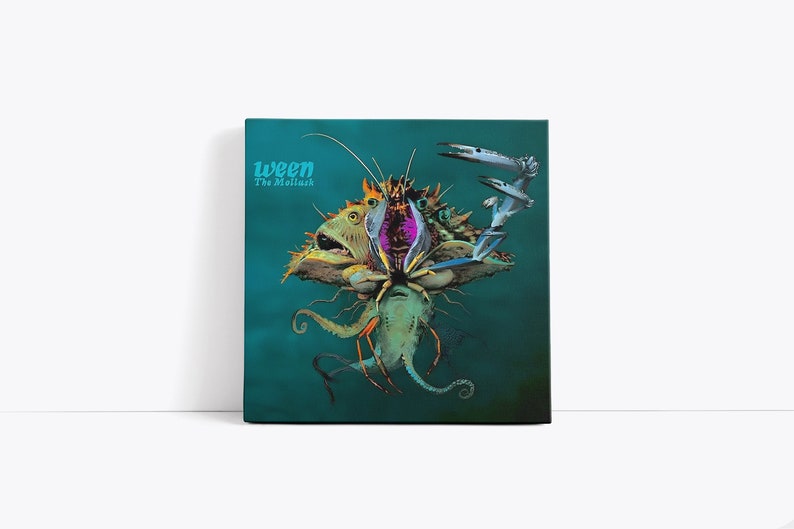 Ween the Mollusk Album Cover Art Print - Framed Canvas - Etsy