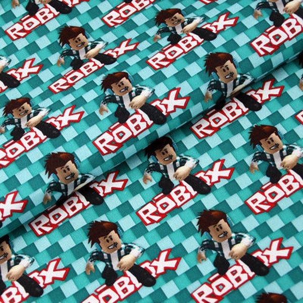 Roblox Fabric by the Yard - Etsy