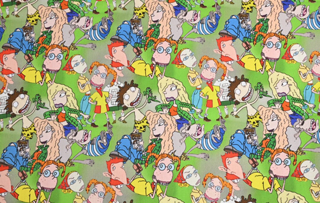 Nickelodeon Fabric Rugrats 90’s Cartoon Fabric 100% Cotton Cartoon ...