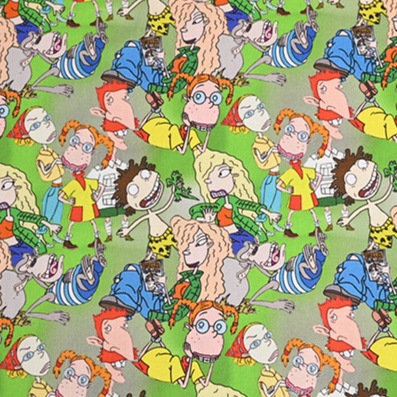 Cartoon Fabric - Etsy