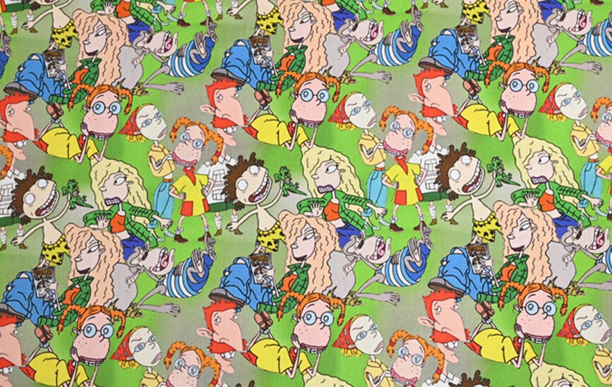 Nickelodeon Fabric Rugrats 90s Cartoon Fabric 100% Cotton - Etsy Australia