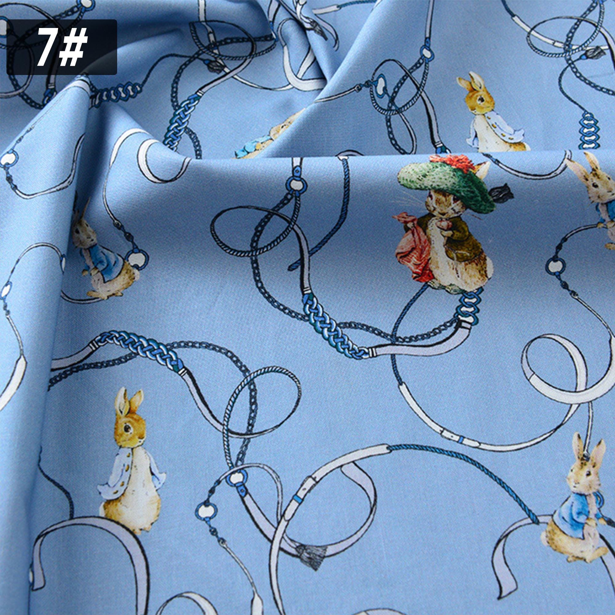 Peter Rabbit Fabric 100% Cotton Cartoon Cotton Fabric by the Half Yard ...