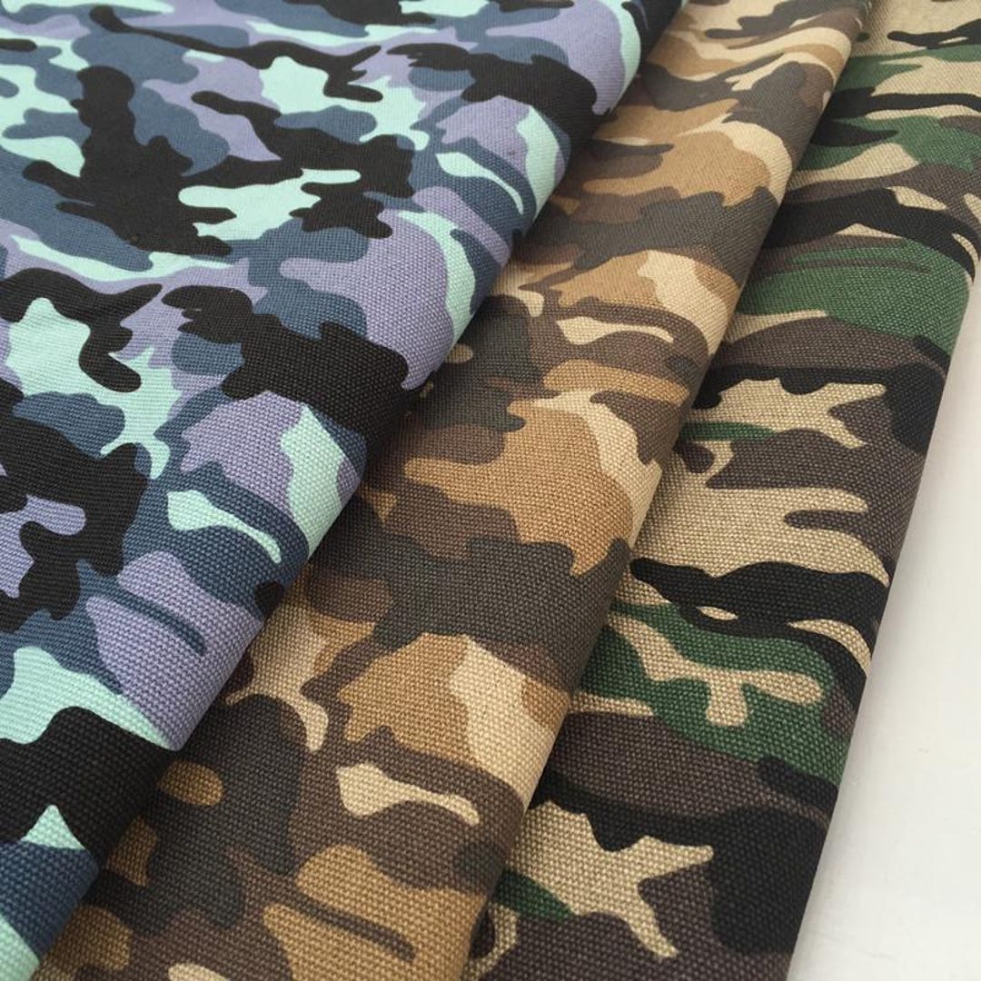 Camouflage Canvas Fabric Tactical Camo Canvas Farbic Polyester Canvas ...