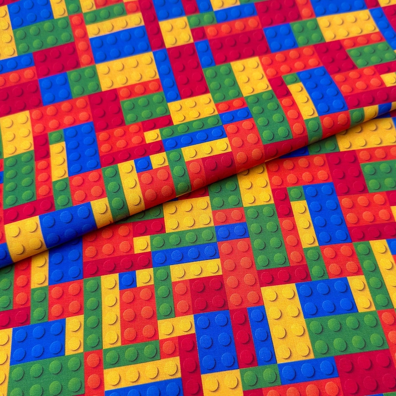 Legos Fabric - Etsy