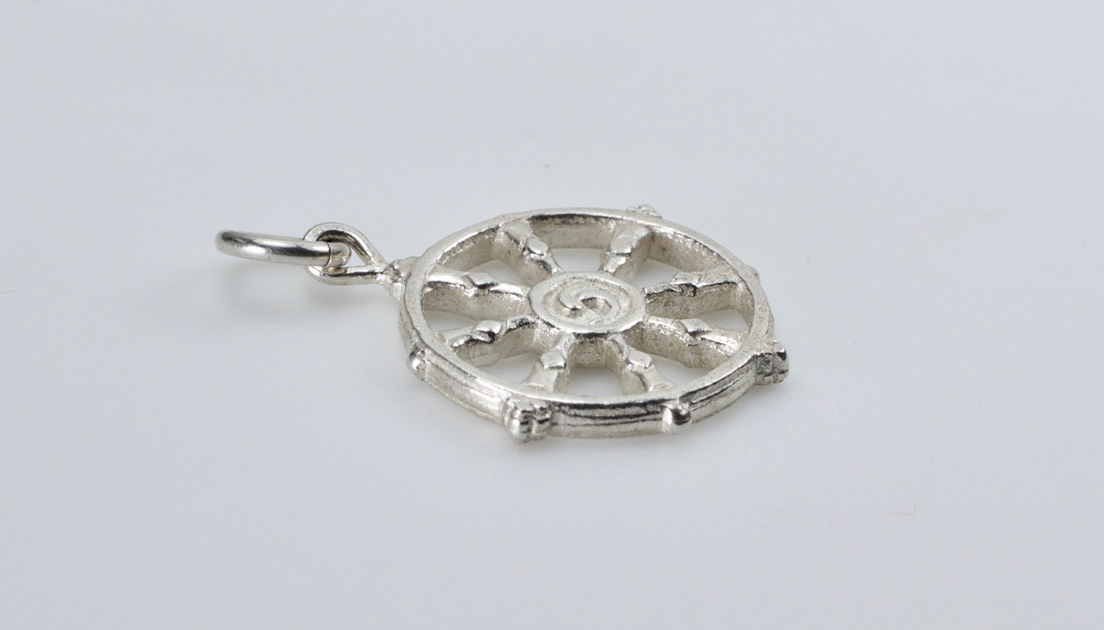 Dharmachakra Pendant Wheel of Dharma Pendant Buddhist - Etsy