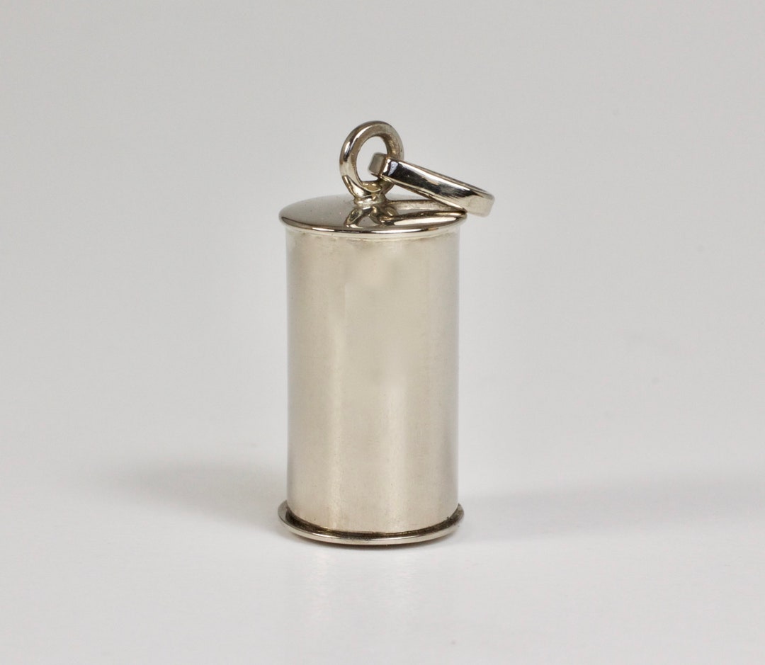 Tube Locket White Gold - Etsy