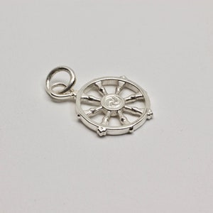 Dharmachakra Pendant | Wheel of Dharma Pendant | Buddhist Eightfold ...