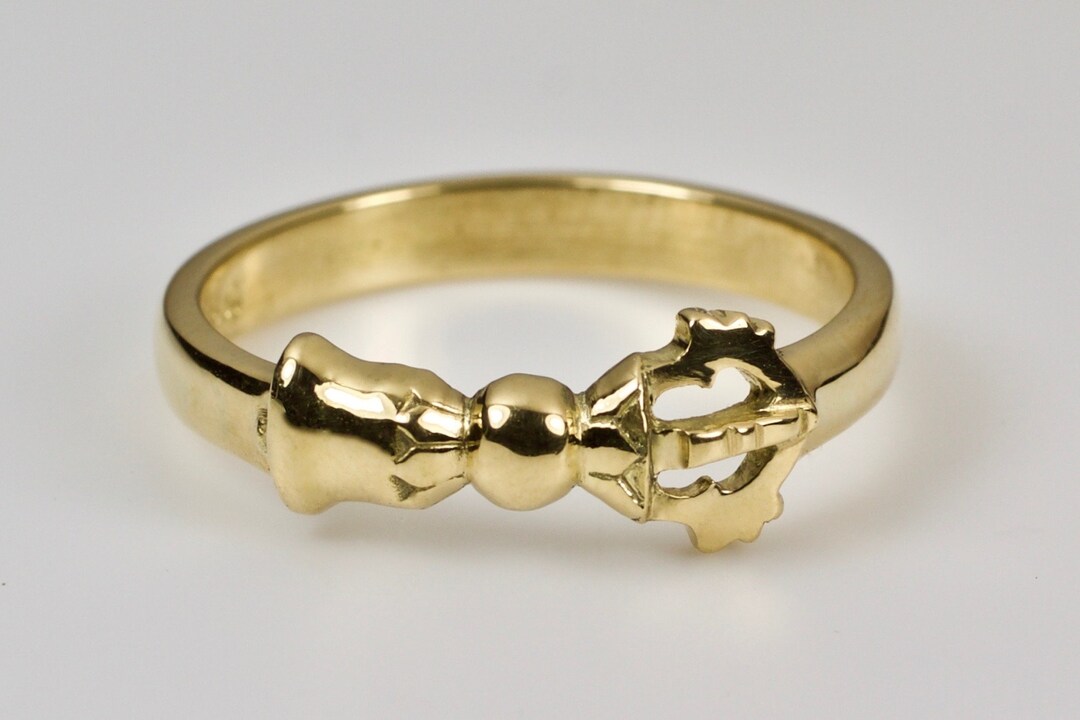 Buddhist Bell Ring Gold - Etsy