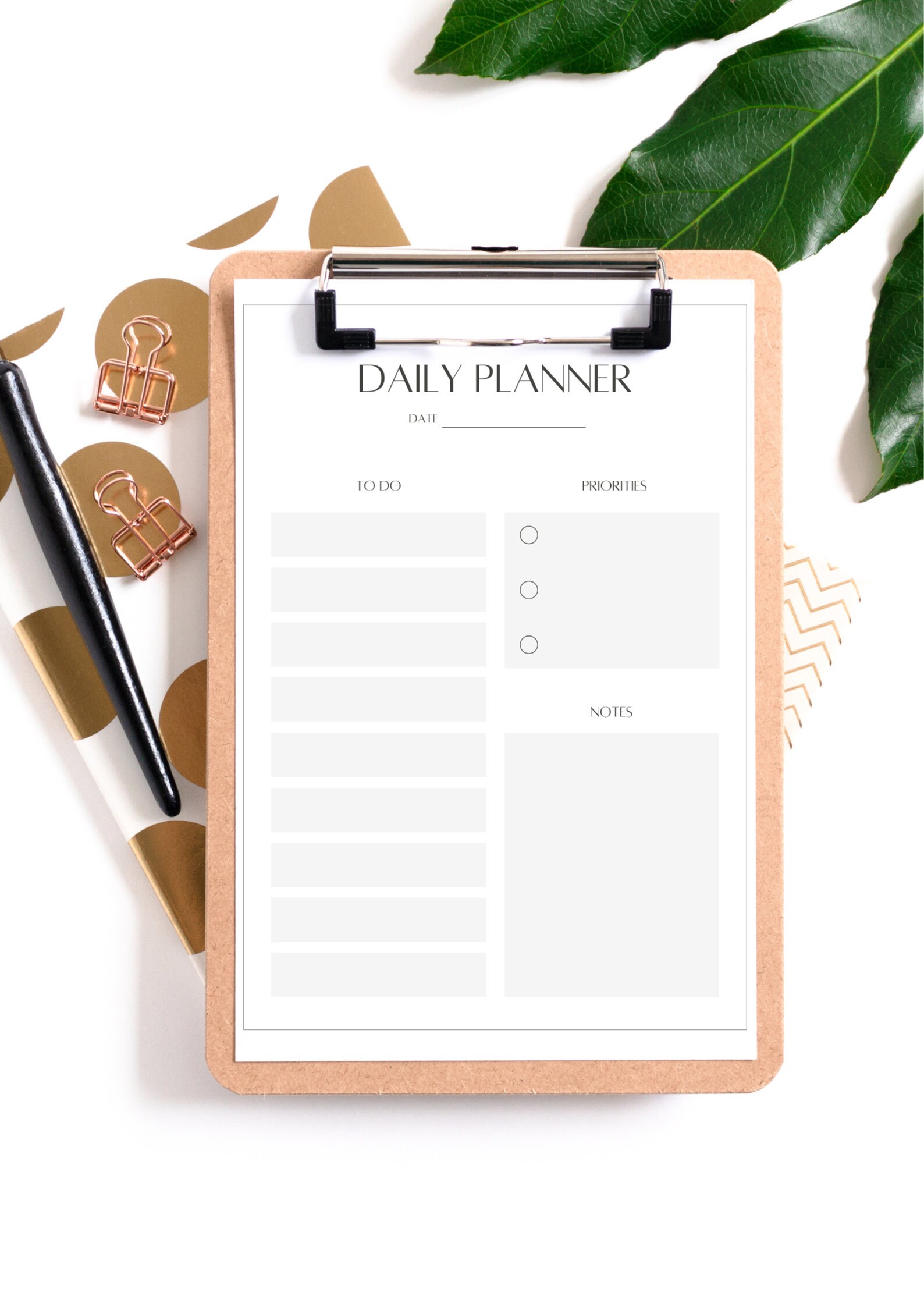 Printable Daily Planner Printable Daily Planner Sheet PDF - Etsy Canada