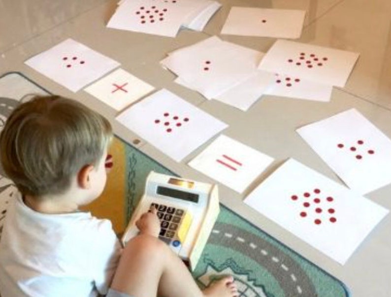 Doman Maths Flash Cards, Red Dots, Flash Cards, Chat GPT, Intelligence ...