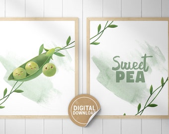 Sweet Pea Baby Shower Sign - Etsy