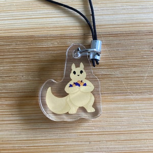 Slugcat Rain World Phone Charms / Keychains - Etsy